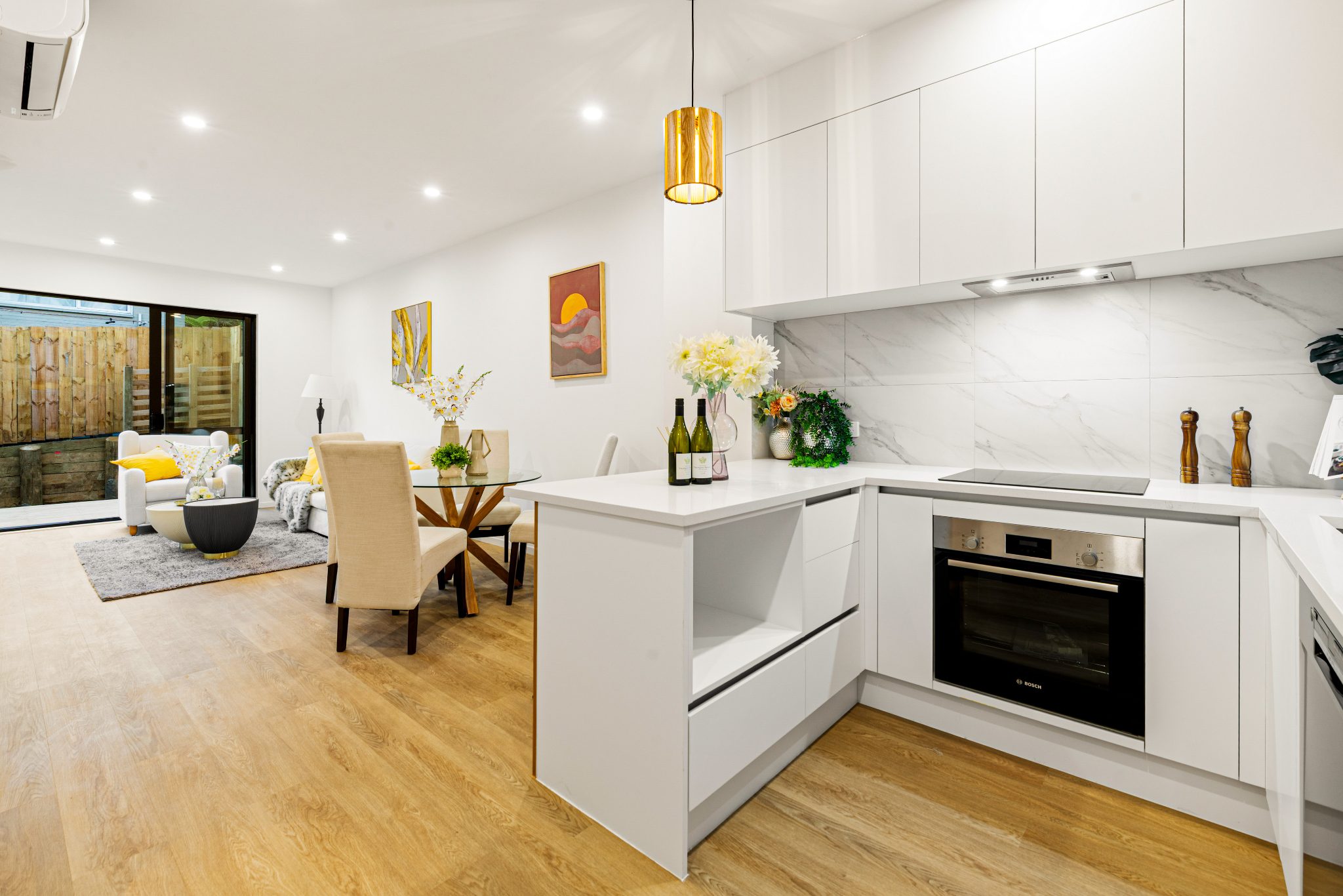 Pakuranga, Auckland – Creamy Chai - Golden Wooden - Auckland Flooring